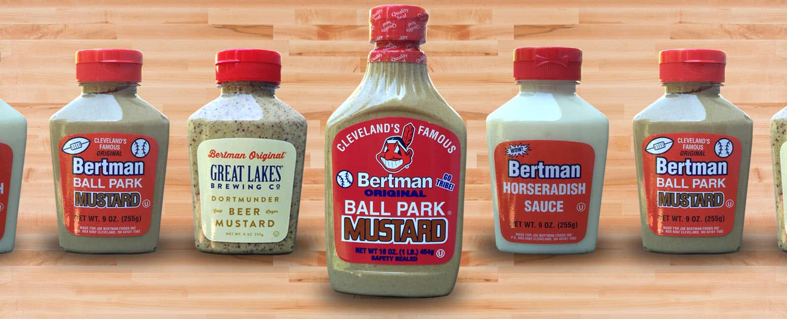 Bertman Ball Park Product Line | Bertman Original Ball Park Mustard