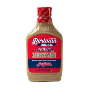 Bertman Ball Park Mustard 16oz Indians | Bertman Original Ball Park Mustard