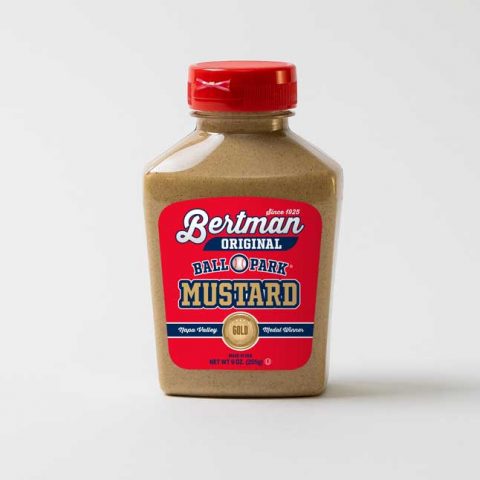 1 Case (12 ea) 9 oz. Bertman Original Ball Park Mustard | Bertman ...